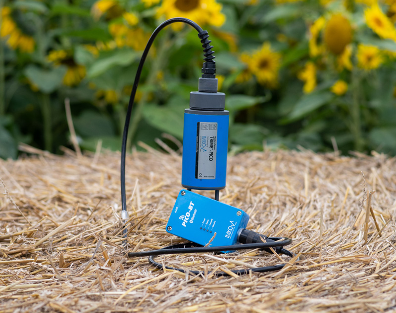 PICO-BT for the mobile control and read out of IMKO soil moisture sensors