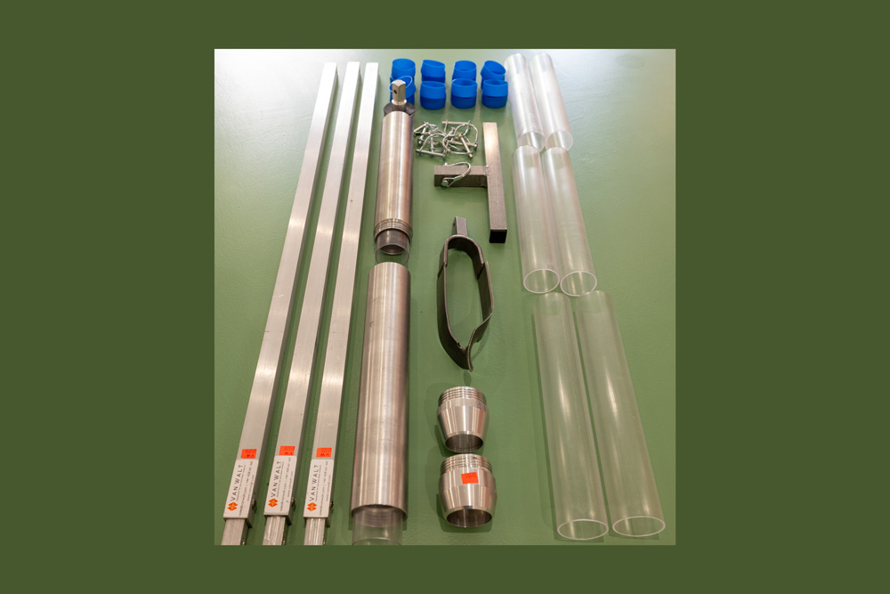 Aluminium Liner Sampler Set for Soft Sediment Sampling