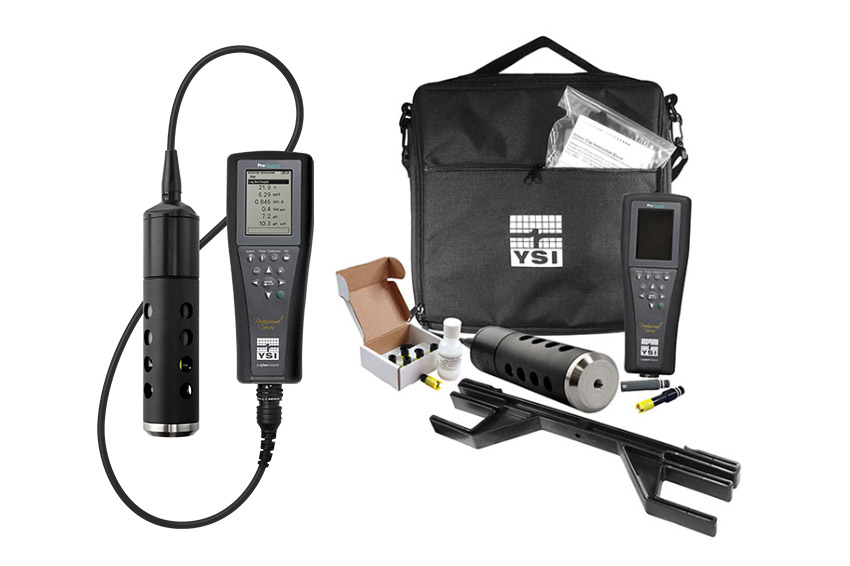 YSI ProQuatro handheld multiparameter water quality field instrument