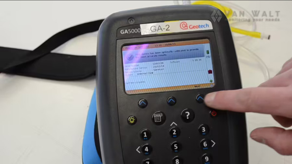 How-to-Video: Gas sampling with the GA5000 Landfill Gas Analyser | Van Walt